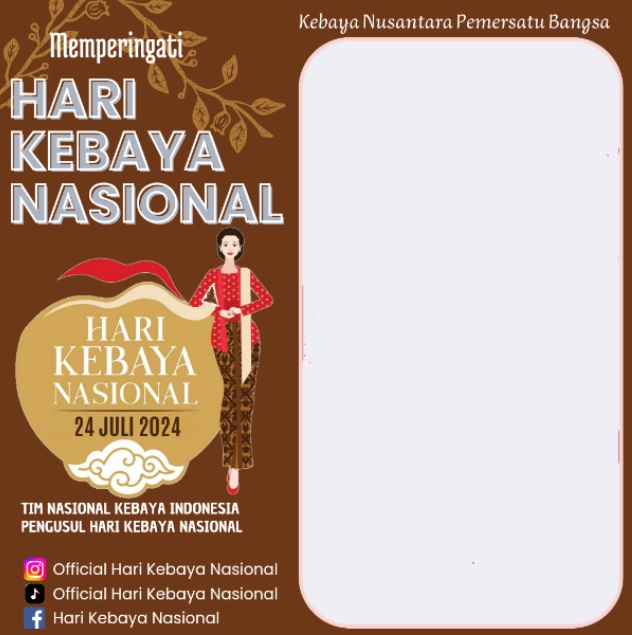 Hari Kebaya Nasional 2025: Sejarah, Tema, Logo, Tautan Twibbon, dan ...